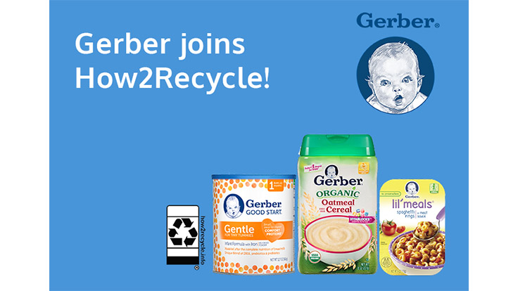 Gerber joins How2Recycle Label program - Recycling Today