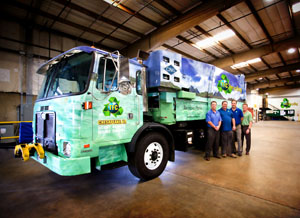 TFC Recycling Unveils CNG-Powered Collection Truck - Recycling Today