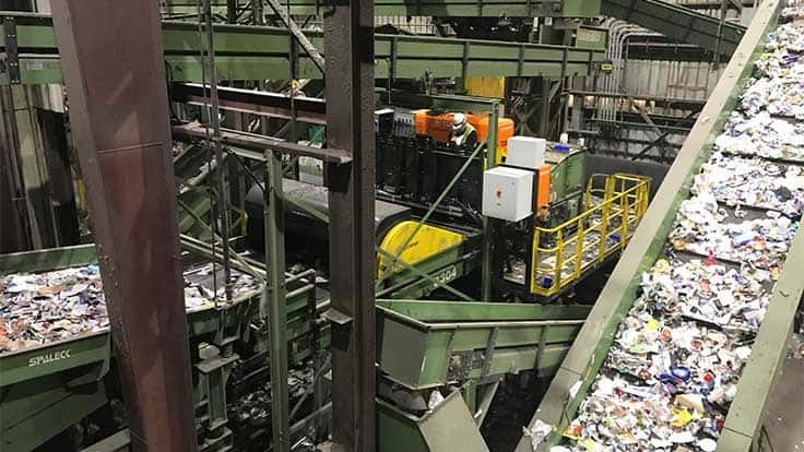 DeftAir prepares materials for optical sorting - Recycling Today