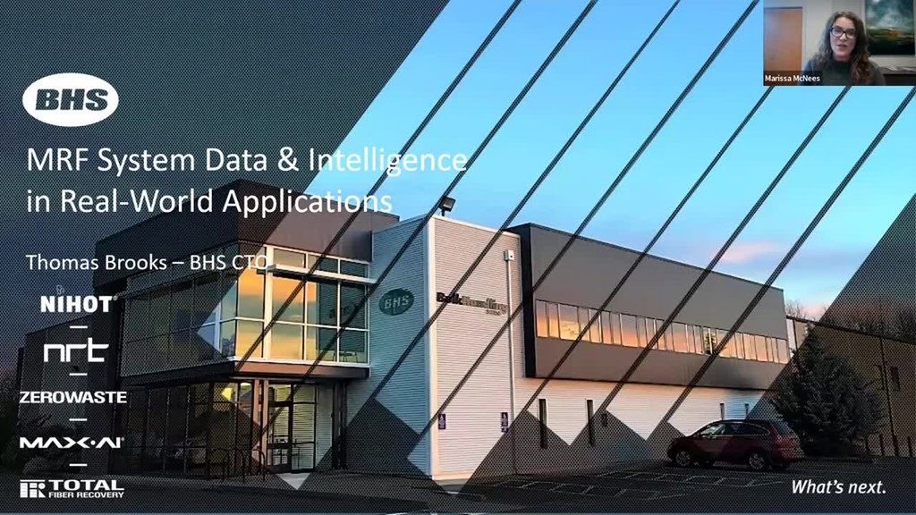 MRF system data & intelligence in real-world applications - Recycling Today